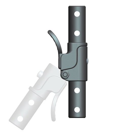 Mécanisme dossier cassant pour tube diamètre intérieur 18.7 mm